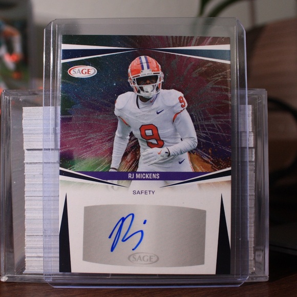 Sage | Toys | Rj Mickens Autograph Los Angeles Chargers | Poshmark